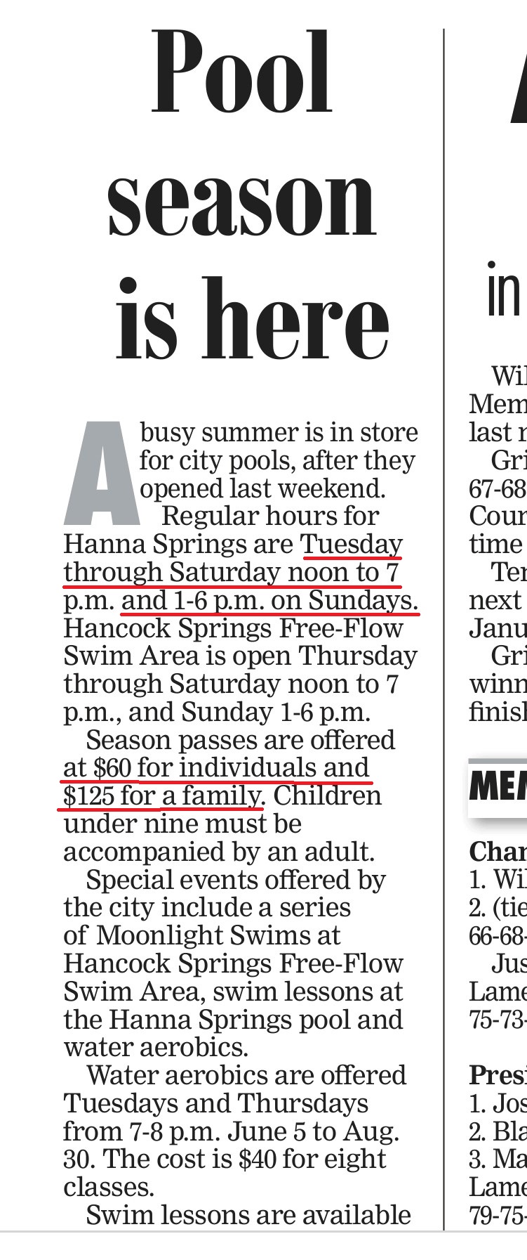 Hannah Springs Is City’s Top Asset – And The Most Ignored/Abused By ...
