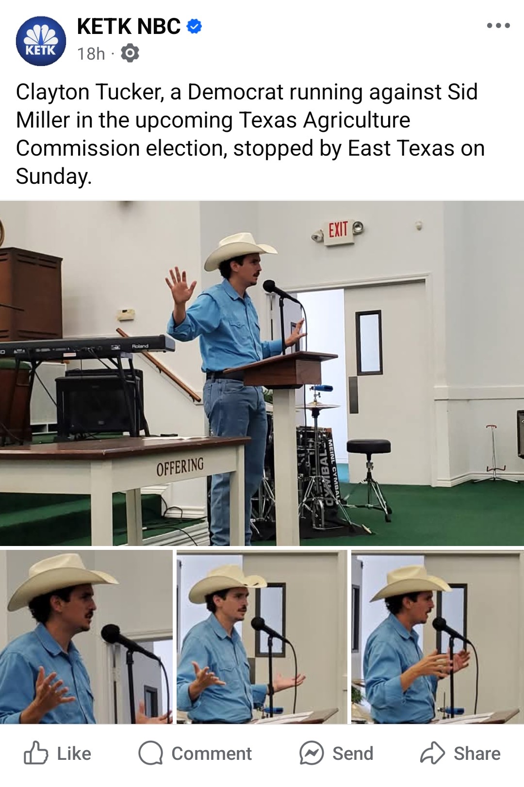 Socialist Clayton Tucker Pulls A Dukakis: Massive Blunder By Wearing ...